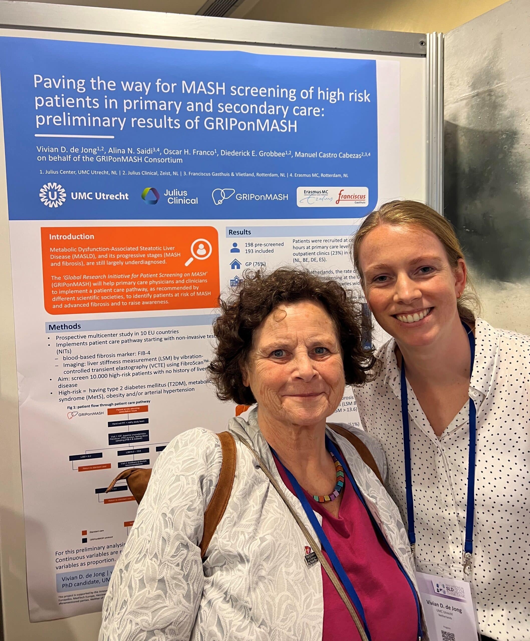 Preliminary results of GRIPonMASH presented at the Innovations in SLD Think-Tank 2024 - GRIPonMASH